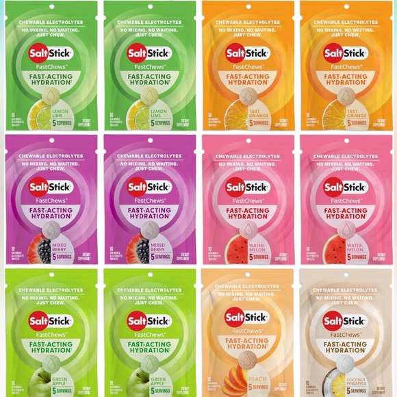 SaltStick | Other | Saltstick Electrolyte Fastchews Chewable Tablets ...